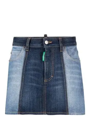 Dsquared2 Denim Mini Skirt - Blue