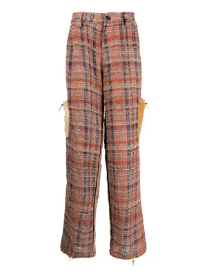 VITELLI VITELLI Whipstitch Straight-Leg Trousers