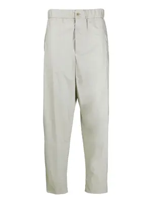 Giorgio Armani Cotton Trousers - Grey