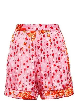 Poupette St Barth Isabelle Floral Shorts - Pink