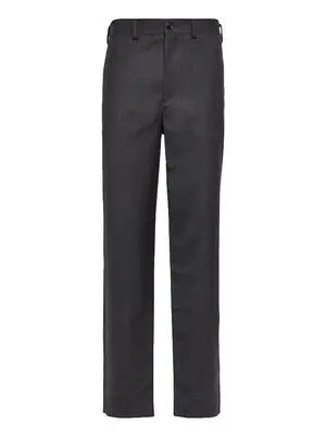 Undercover Slim Wool And Mohair Trousers - Grey