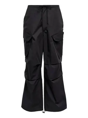 AGOLDE Ginerva Cotton Cargo Pants - Black
