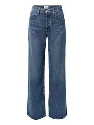 Citizens Of Humanity Annina High-rise Wide-leg Jeans - Blue