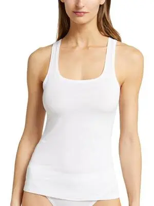Wacoal Cotton Blend Tank - White