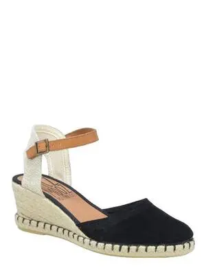 Miz Mooz Miz Mooz Malena Espadrille Wedge Black