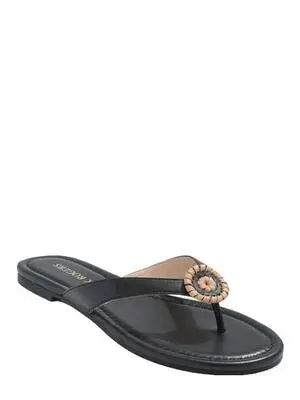 Jack Rogers Jack Rogers Roxy Flip Flop Black/toast