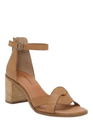 Lucky Brand Ankle Strap Sandal - Latte