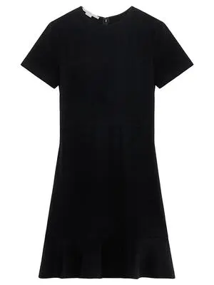 Stella McCartney Iconics Stretch Cady Dress - Black