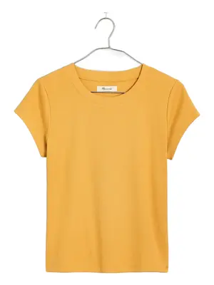 Madewell Plus Supima® Rib Tee Cider