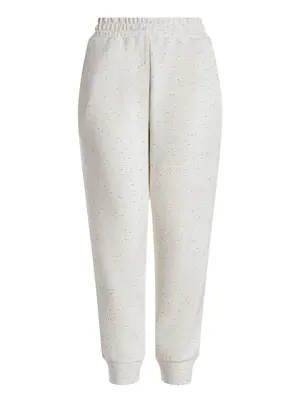 Varley The Slim Cuff Pants Ivory Marl Fleck