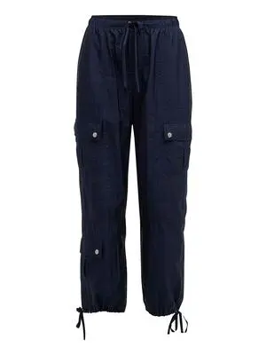 Cinq À Sept Cinq A Sept Nitsan Tie-Cuff Cargo Pants Navy