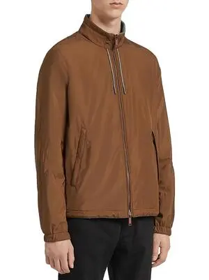 Zegna Zephyr Reversible Blouson - Medium Brown