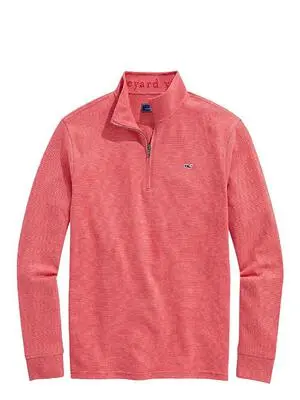 Vineyard Vines Saltwater Quarter Zip Long Sleeve Sweatshirt - Sailor