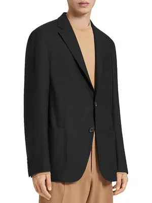 Zegna Trofeo Cashmere Blazer - Black