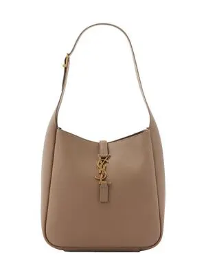 Saint Laurent Le 5 À 7 Small Shoulder Bag - Grey