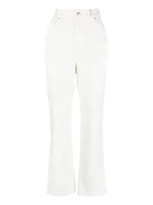 Etro High-waist Cropped Jeans - White