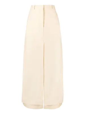 LANVIN A-line Maxi Skirt - Neutrals