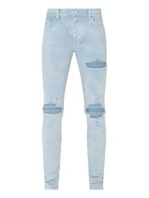 Amiri Mx1 Mineral-wash Skinny Jeans - Blue