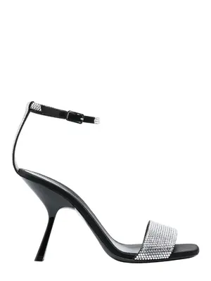 SERGIO ROSSI X Evangelie Smyrniotaki 110mm Sandals - Black