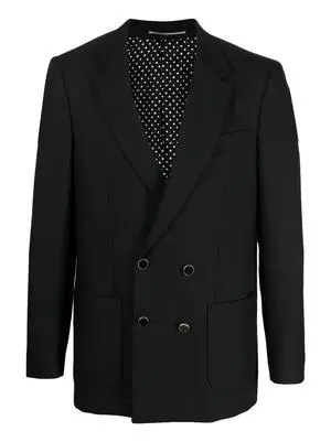 PT TORINO Double-breasted Wool Blazer