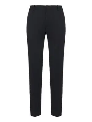 Alexander McQueen Tailored Tapered Trousers - Black