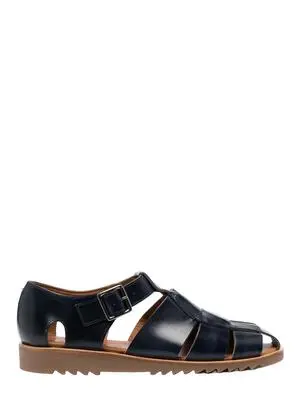 Paraboot Buckle-fastening Cut-out Sandals - Blue