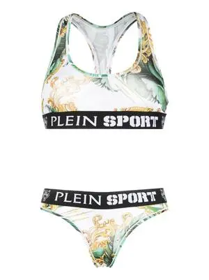 PLEIN SPORT Logo-underband Lingerie Set - Green
