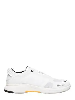 ATHLETICS FOOTWEAR Logo-patch Low-top Sneakers - White