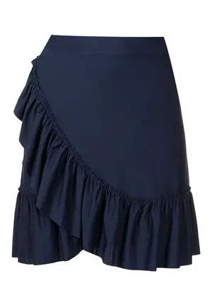 LYGIA & NANNY Lygia & Nanny Laurita Ruffled-Hem Skirt