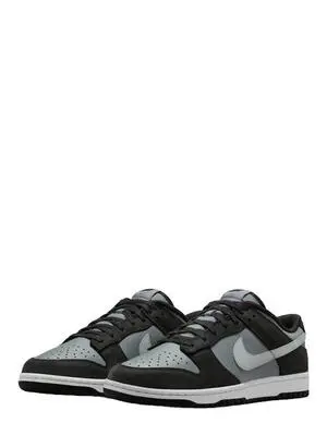 Nike Dunk Low Basketball Sneakers - Black/smoke Grey