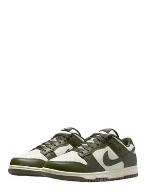 Nike Dunk Low Basketball Sneakers - Pale Ivory/cargo Khaki