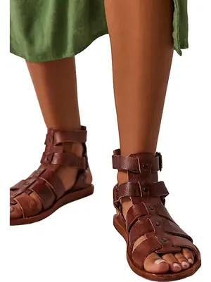 Bed Stu Bed Stu Artemis Gladiator Sandals Almond Rustic