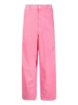 AMBUSH Panelled Wide-leg Trousers - Pink
