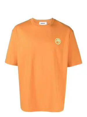 AMBUSH Logo-print Crew-neck T-shirt - Orange
