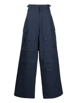 AMBUSH Multiple-pocket Cargo Trousers - Blue