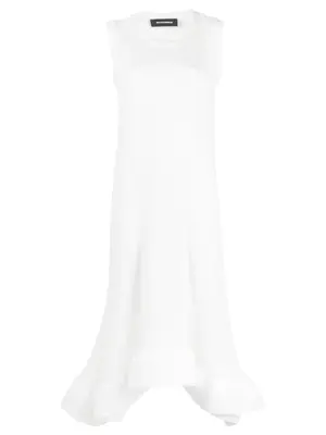 MELITTA BAUMEISTER Ruffled Midi Dress - White