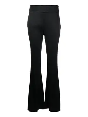 GENNY Flared Trousers - Black