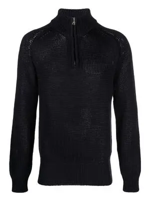 Orlebar Brown Lennard Organic-cotton Jumper - Blue
