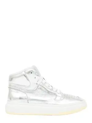 MAISON MARGIELA Tone High-top Sneakers - Silver