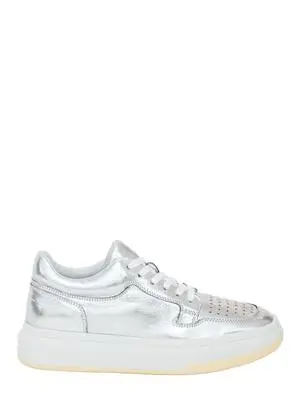 MAISON MARGIELA Lace-up Sneakers - Silver