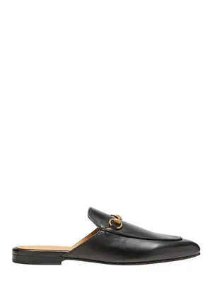 Gucci Princetown Leather Mules Nero