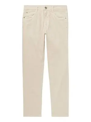 Loro Piana Slim-fit Straight-leg Trousers - Neutrals