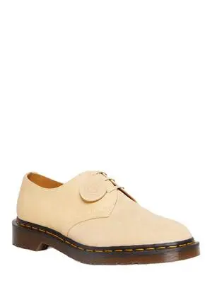 Dr. Martens 1461 Made In England Suede Oxfords - Cream