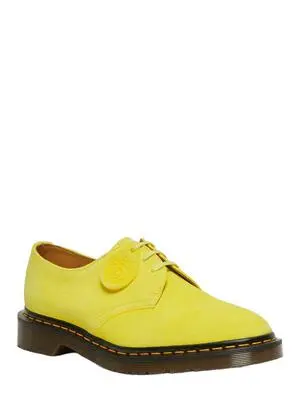 Dr. Martens 1461 Made In England Suede Oxfords - Yellow