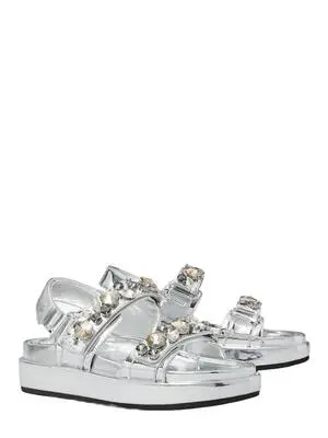 Tory Burch Kira Burch Sandal Argento