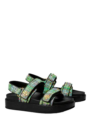 Tory Burch Kira Burch Sandal Blue/green/black