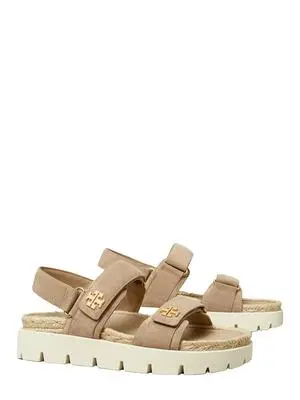 Tory Burch Kira Burch Sandal Ceramic Taupe