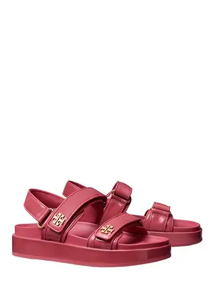 Tory Burch Kira Burch Sandal Washed Berry
