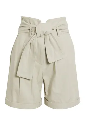 IRO PARIS IRO Maynard Belted Cotton Shorts