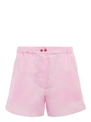 Patou Cotton Poplin Shorts - Pink
